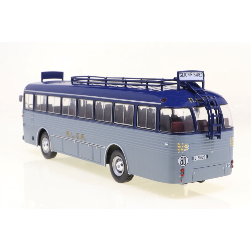 AUTOBUS Pegaso Monotral 6040 1963 Alsa Gijón-Ribadeo