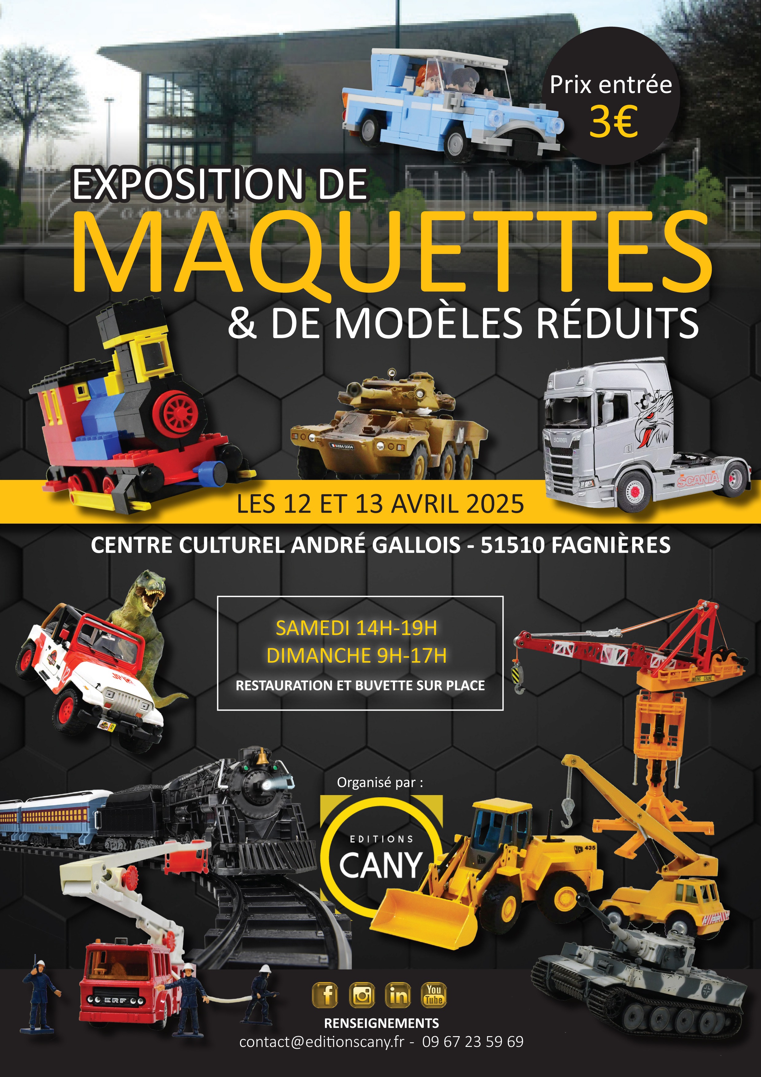 ON ORGANISE UNE EXPO DE MAQUETTES ET DE MODÈLES RÉDUITS ! - Editions CANY